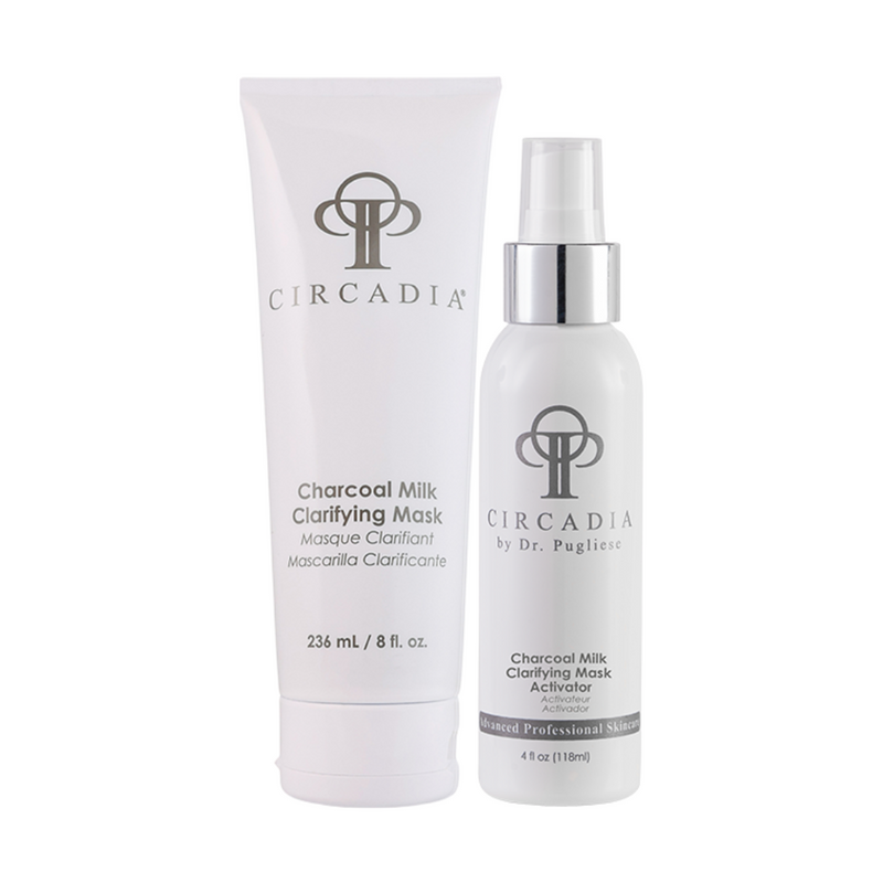 Charcoal Milk Clarifying Mask SET – Circadia Skin Australia